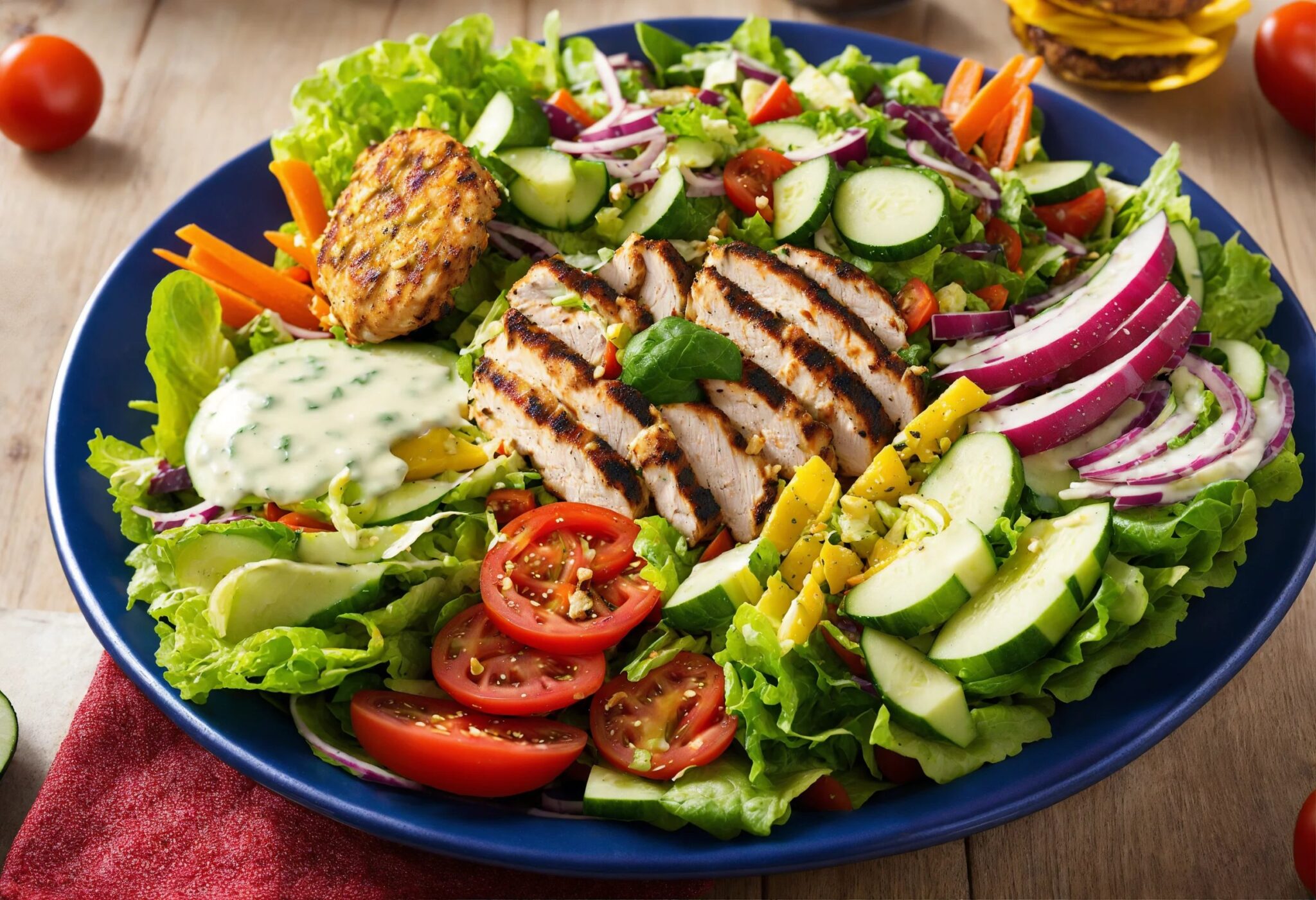 Burger King Salads - Easy & Delicious Recipes | Quick Meals by Recipes Nina